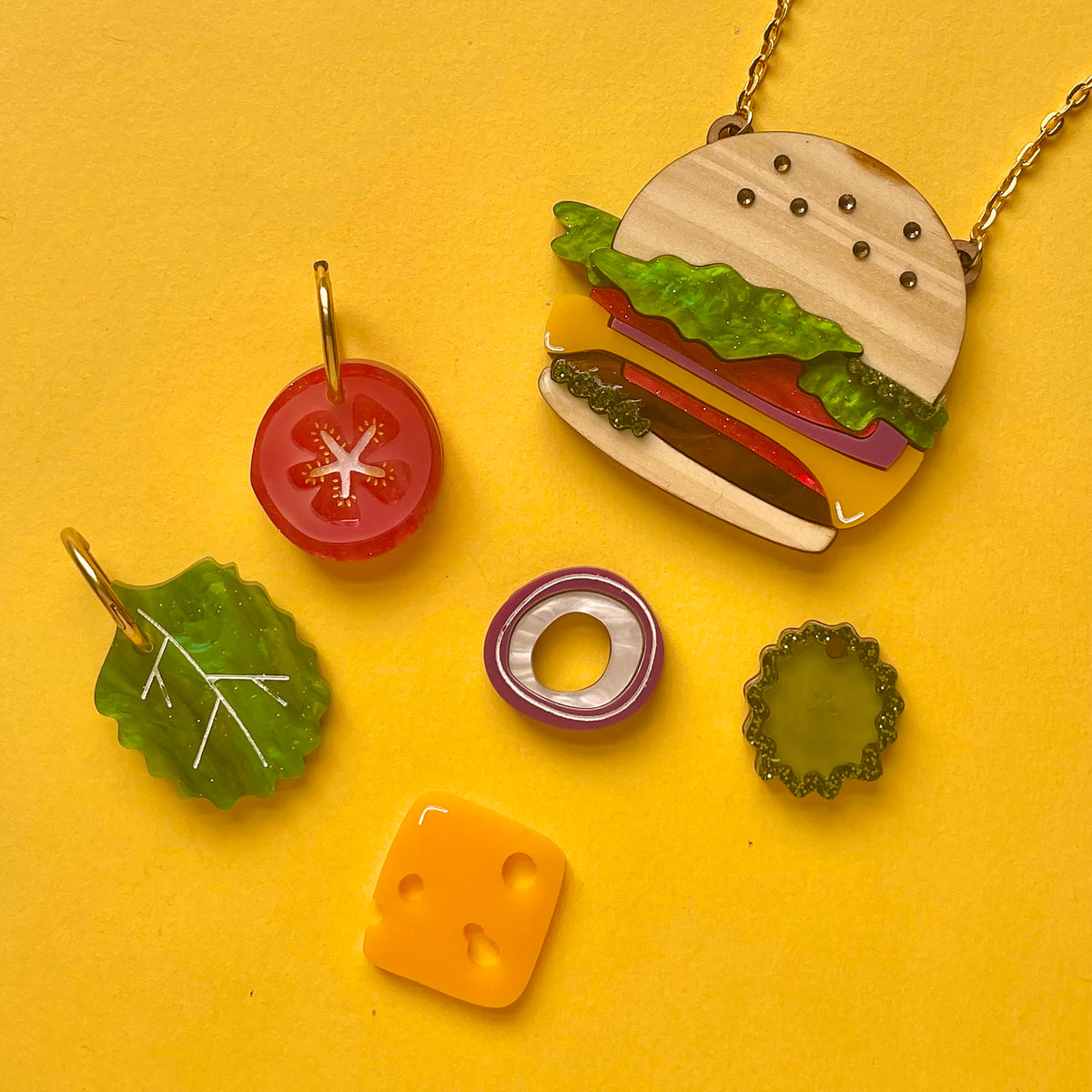 Extra Toppings Hoop Earring Set – Happy Stuff Studio